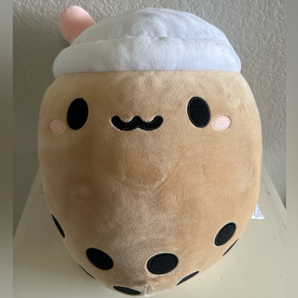 Toys | Pearl Boba Tea Mochi Plush | Poshmark